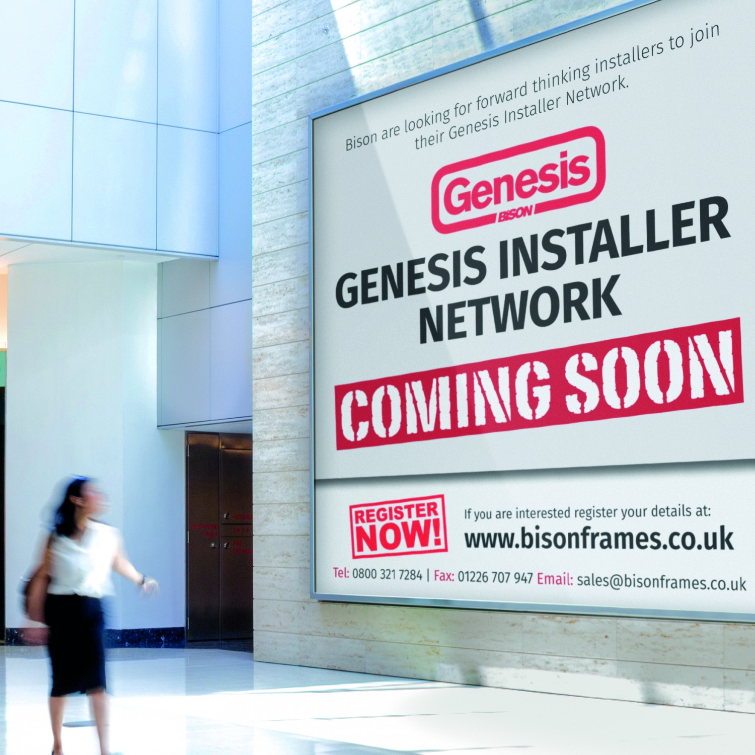 Bison announces its new Genesis Installer Network scheme - Fenestra Build